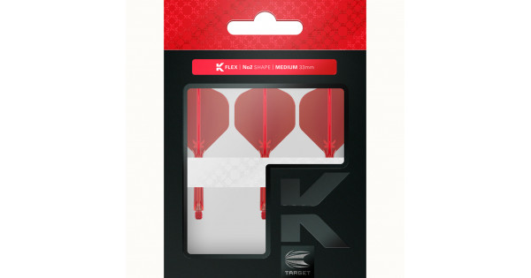 K-FLEX shafts and flights system - Standard No2 - Red